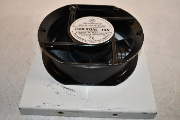 Progressive Tubeaxial Fan PA175123HBL 220-240 VAC w/ Enclosure – VB ...