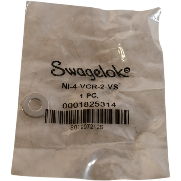 Swagelok NI-4-VCR-2-VS , Nickel VCR Face Seal Gasket, 1/4 in – VB ...