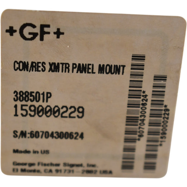 NEW GEORG FISCHER SIGNET 3-8850-1P TRANSMITTER PANEL MOUNT CONDUCTIVIT