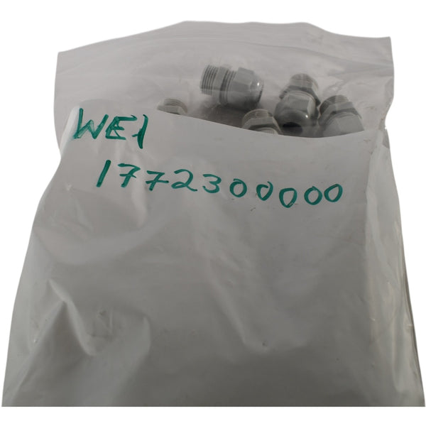 Lot of 46 NEW Weidmuller 1772300000 Cable Glands, Strain Reliefs & Cor ...