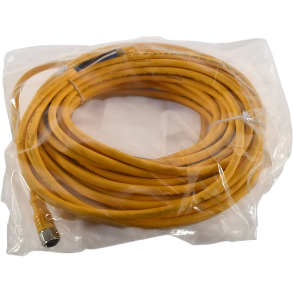NEW Turck RKCV 4.4T-15 M12 eurofast Cordset Straight, Female connector ...