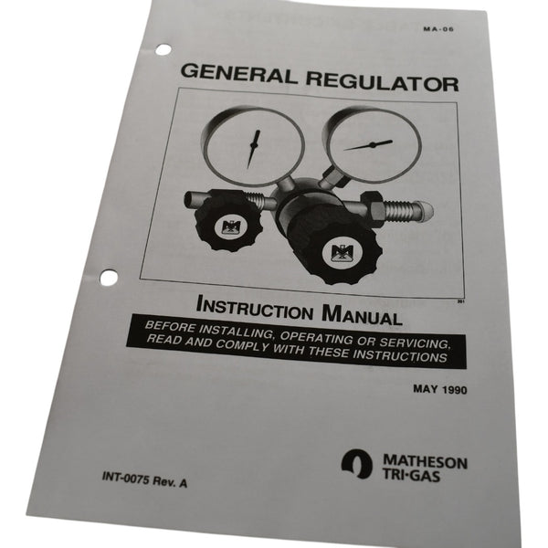 NEW Matheson Tri-Gas SEQ3871580 Regulator 0-60 PSI and 0-3000 PSI – VB ...