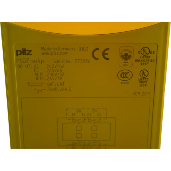 Pilz 773103 Base Unit Controller W/ (2) Pilz 773400 Expansion Module ...
