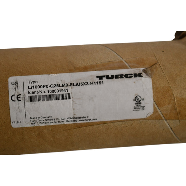 NEW Turck LI1000P0-Q25LM0-ELIU5X3-H1151 Sensors, Linear Position, Prof ...