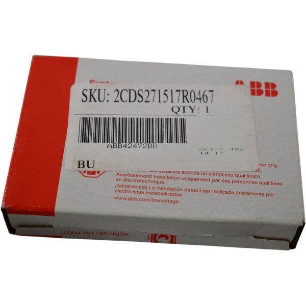 NEW ABB S201UDC-K16 Circuit Breaker 1-Pole K Curve 16A 60VDC 2CDS27151 ...