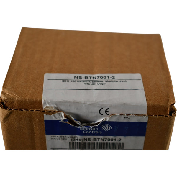 NEW Johnson Controls NS-BTN7001-2 Room Temp. Sensor 80x120 Network Sen ...