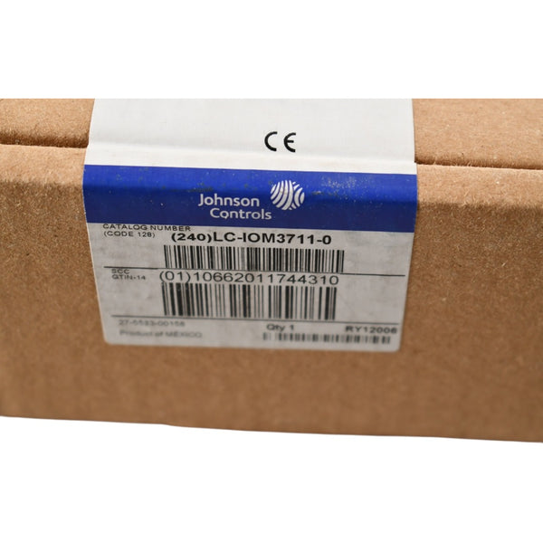 NEW Johnson Controls LC-IOM3711-0 Verasys IO Module, 12 IO 4 UI 4 UO 4 ...