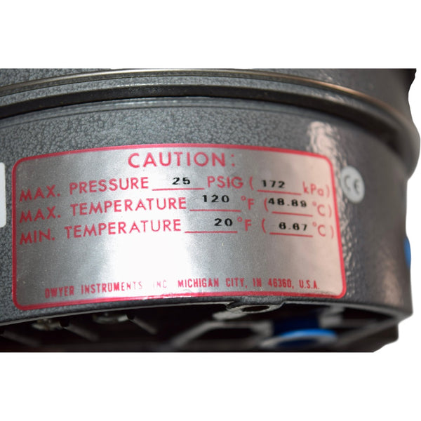 NEW Dwyer 605-250PA Magnehelic Indicating Transmitter 0-250PA – VB ...