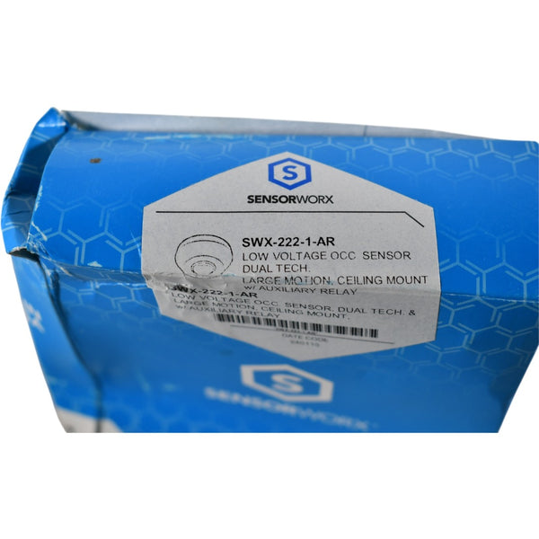 NEW SensorWorx SWX-222-1-AR Ceiling Occupancy Sensor Dual Tech – VB ...