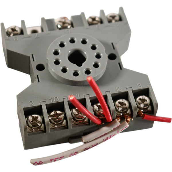 DAYTON 6X156E RELAY SOCKET BASE 10A, 300VAC – VB Industrial Supply