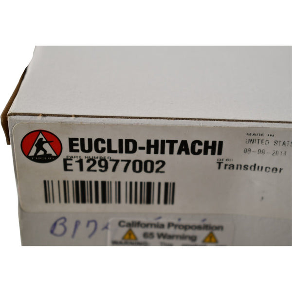 NEW Hitachi Euclid E12977002 Transducer – VB Industrial Supply