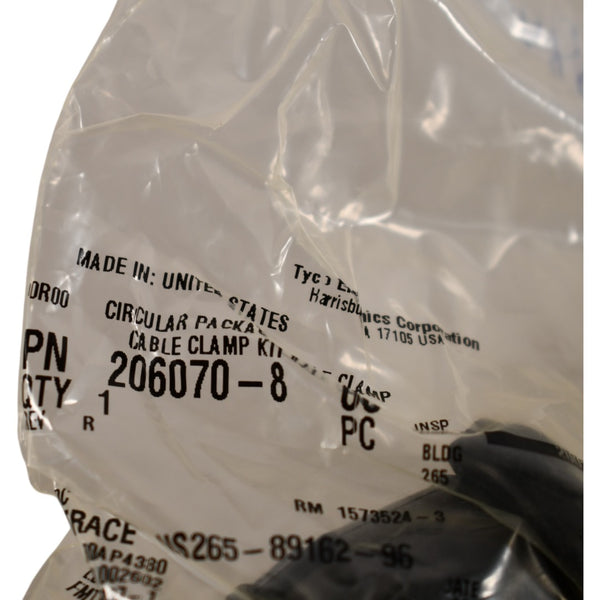 NEW Tyco 206070-8 Black Connector Backshell, Cable Clamp 15/16-20 UNEF ...