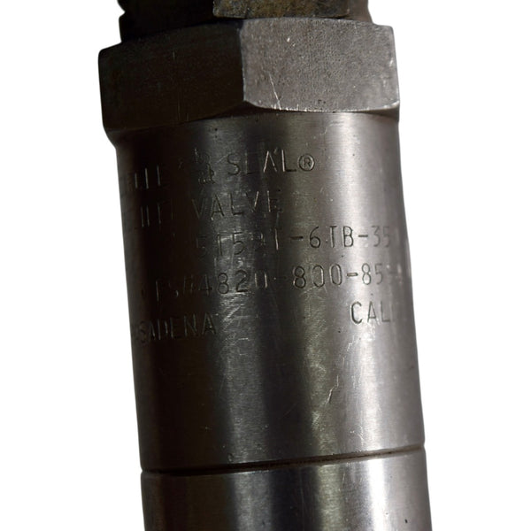 Circle Seal 5159T-6TB-350 Stainless Steel Check/Relief Valve – VB ...