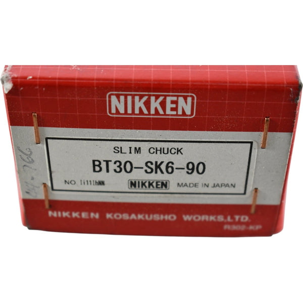 NEW Nikken BT30-SK6-90 SK Collet Chuck - BT30 Taper 90mm – VB ...