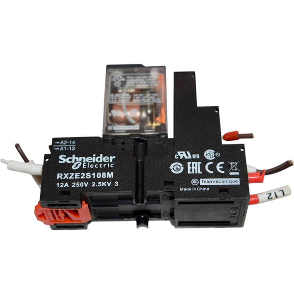 Schneider RXM2LB2BD Relay w/ RXZE1M2C Socket 24VDC 5A – VB Industrial ...