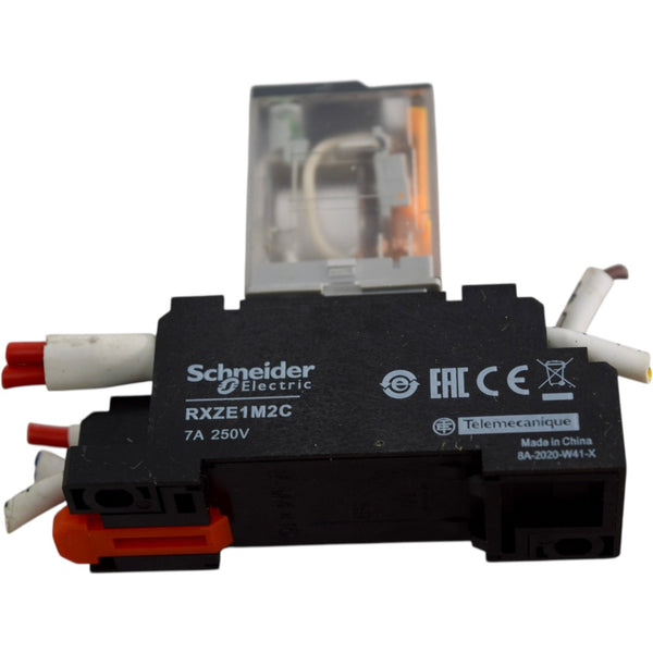 Schneider Electric RXM2LB2BD Relay with RXZE1M2C Socket – VB Industrial ...