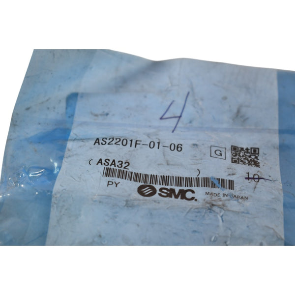(Pack of 2) NEW SMC AS2201F-01-06 Flow Control Valve | 1/8'' Port | 6m ...