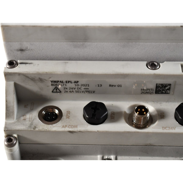 Festo Pneumatic MPAL-Vi Manifold + 8087171 End Plate + 3x 533343 Solen ...