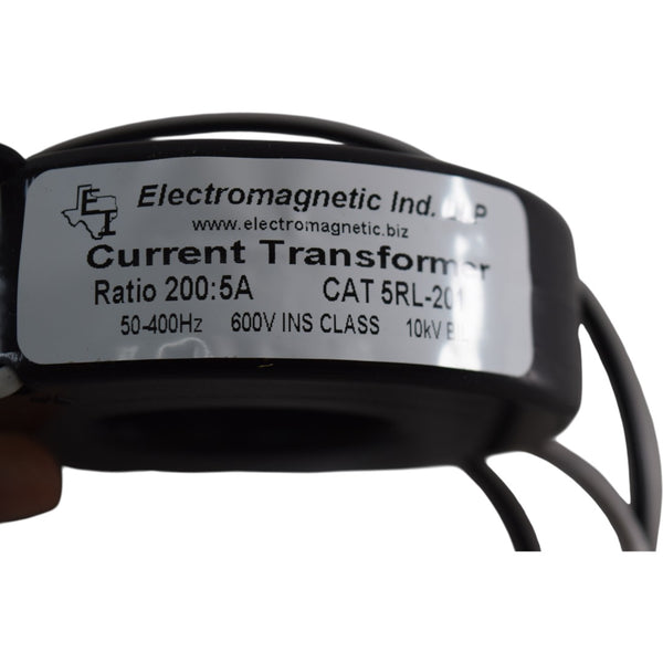 NEW Electromagnetic 5RL-201 Current Transformer 200:5A Ratio 50-400Hz ...
