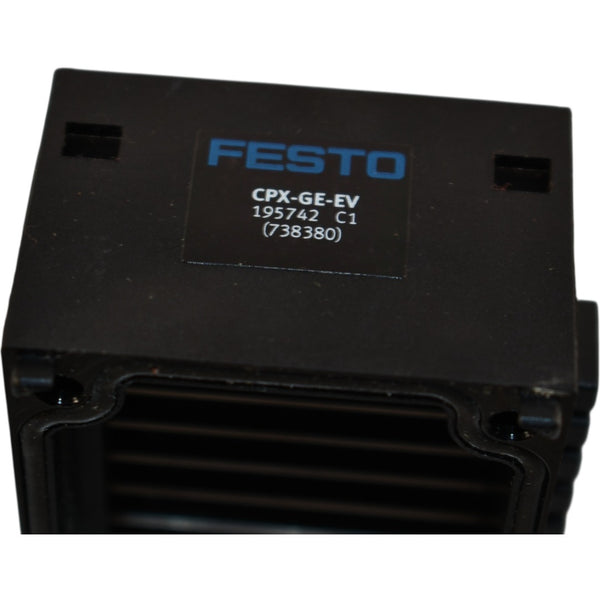 Festo CPX-GE-EV Interlinking Block | CPX Terminal | Tie Rod Mnt | 8A M ...