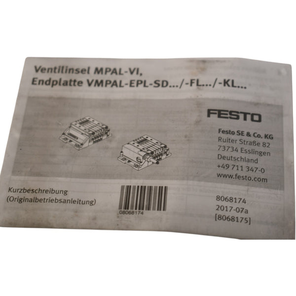 NEW Festo 161418 Pneumatic Silencer | UC-M7 | Plastic Muffler – VB ...