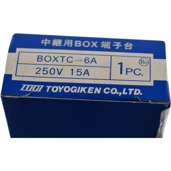 NEW Togi BOXTC-6A 6 Terminal Junction Box 250V 15A IP65 Relay Sensor S ...