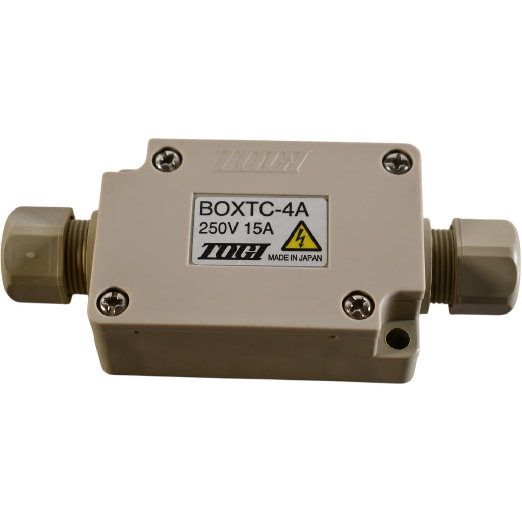 NEW Togi BOXTC-4A 4 Terminal Junction Box 250V 15A IP65 Relay Sensor S ...