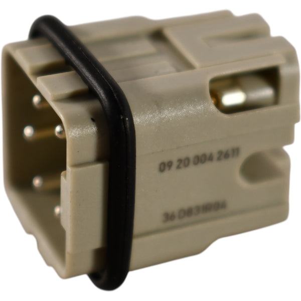 NEW Harting 09200042611 Han A Insert 4-Pos Male Screw 10A 600V