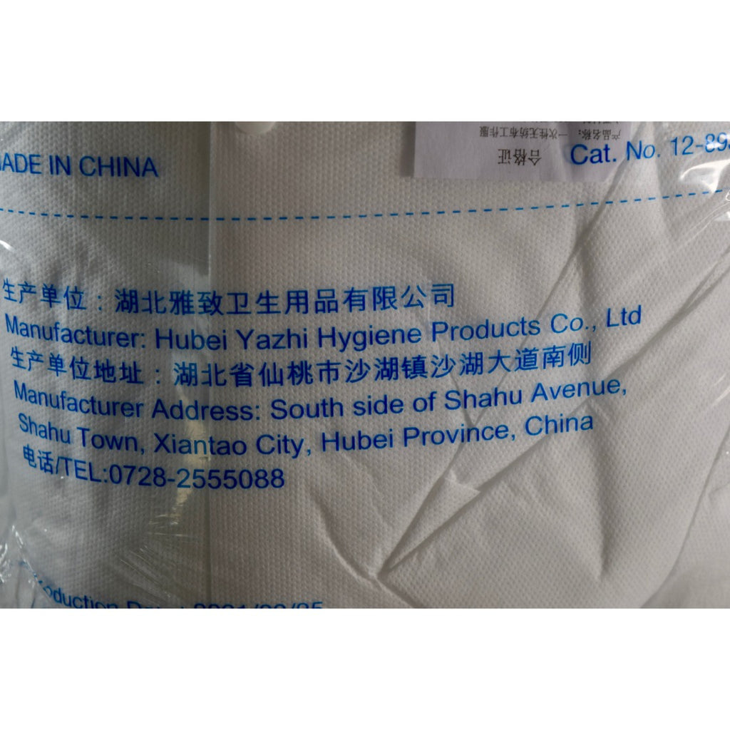 NEW Fisher Scientific 12-893-0063D Disposable Lab Coats 2X Large 10/PK ...