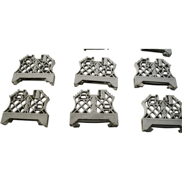Lot of 19 Allen-Bradley 1492-EAJ35 Terminal Block End Anchors Normal D ...