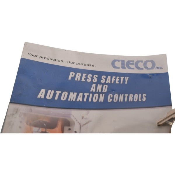 NEW Cleco K2000 PLS-Plus Control System Manual & Key Programming Secur ...