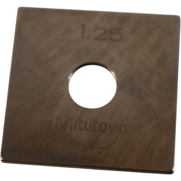 Mitutoyo 94032 1.25 Square Gage Block With Hole – VB Industrial Supply
