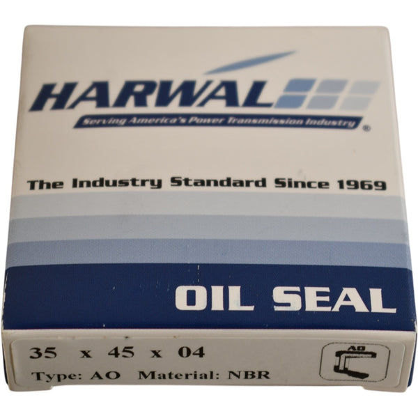 NEW Harwal 35mm x 45mm x 4mm Oil Seal Type AO NBR Material – VB ...