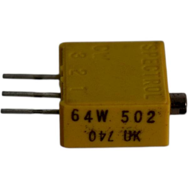 Spectrol / Vishay 64W-502 5k Ohm Trimmer Potentiometer – VB Industrial ...