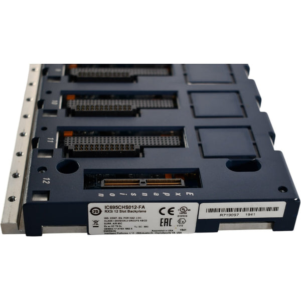 NEW GE Fanuc IC695CHS012-FA RX3i Universal Backplane Chassis 12 Slot