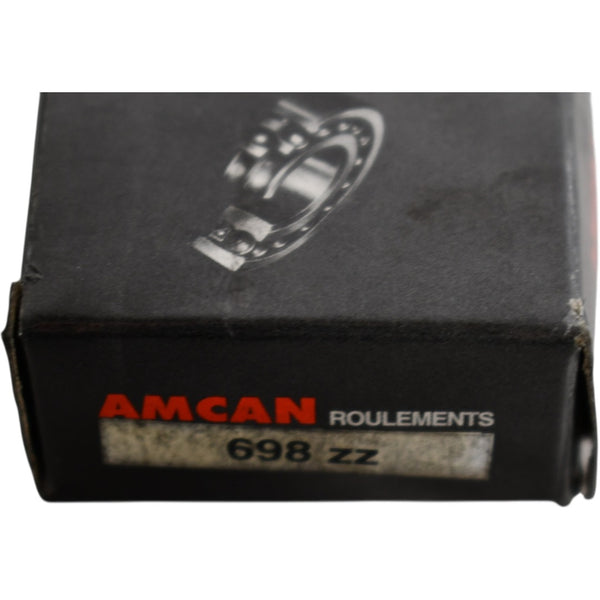 NEW AMCAN 698-ZZ Deep Groove Ball Bearing 8x19x6mm Double Metal Shield ...