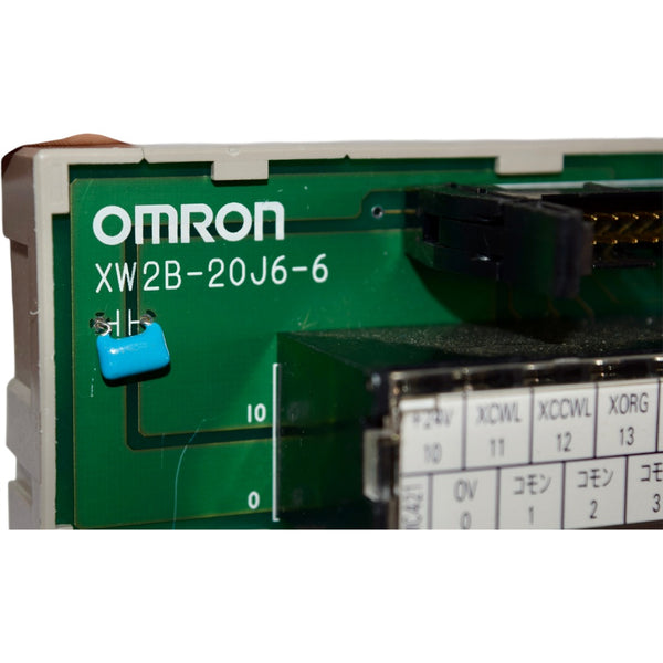 OMRON XW2B-20J6-6 Position Control Terminal Block 20-Pin DIN Rail