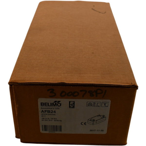 NEW Belimo AFB24 24V Fail-Safe On/Off Damper Actuator 180 in-lb – VB ...