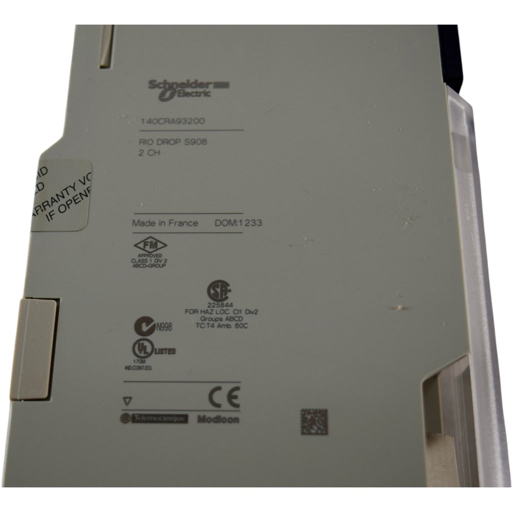 Used Schneider 140CRA93200 Modicon Quantum RIO Drop Adaptor Module