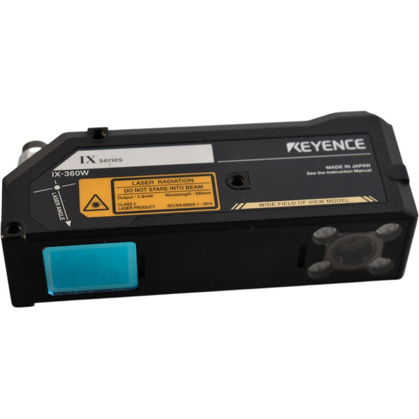 NEW Keyence IX-360W Image Based Laser Sensor Head Wide Field 360mm 280