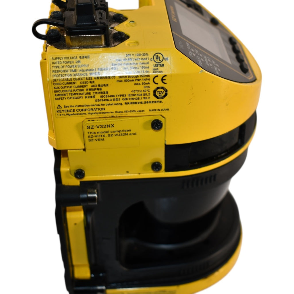 Keyence SZ-V32NX Safety Laser Scanner PROFIsafe Ethernet Network Camer