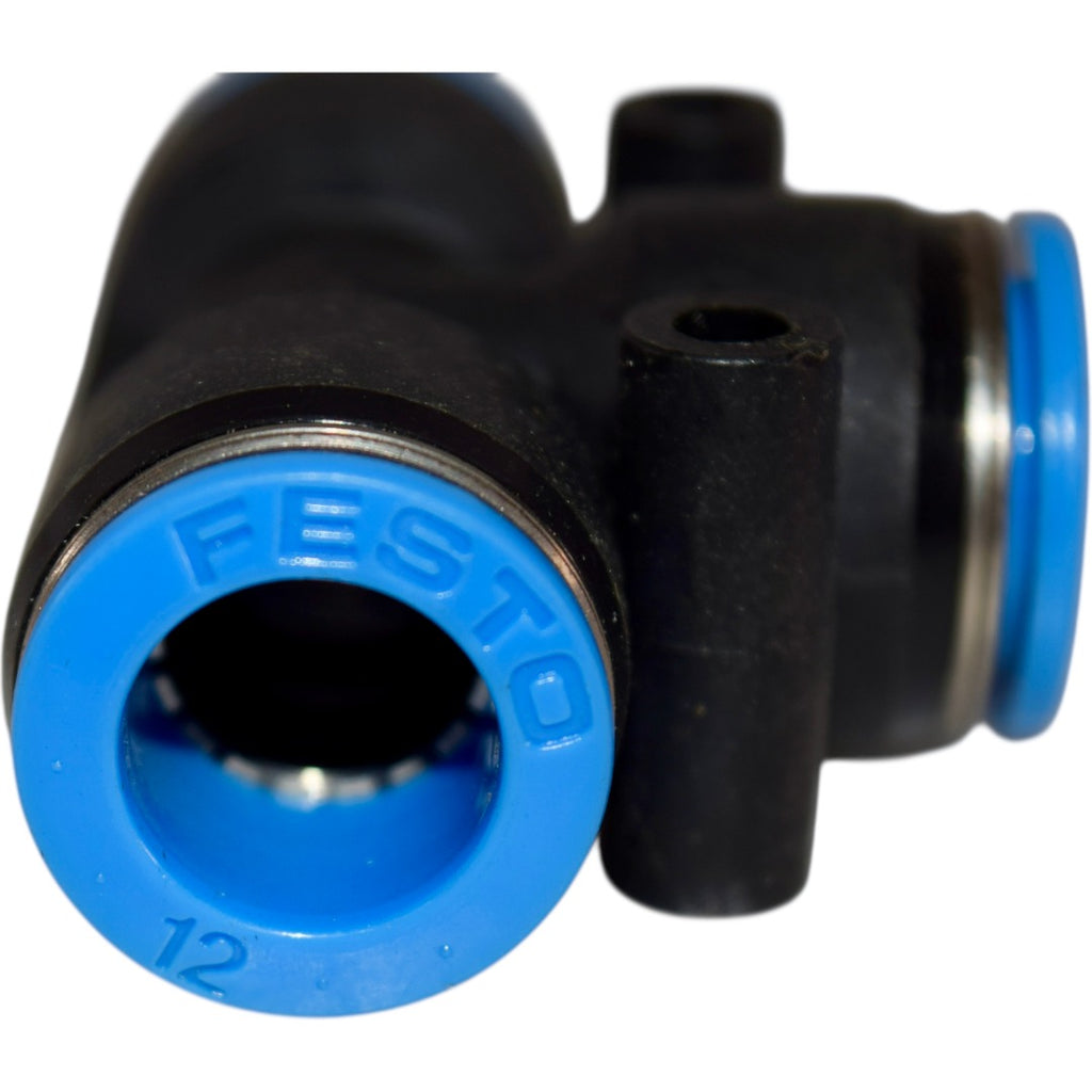 NEW Festo QST-12 Push-in T-Connector 12mm Pneumatic Tube Fitting Air L