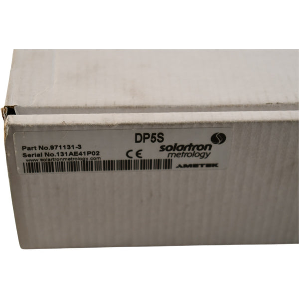 NEW Solartron DP5S 971131-3 Digital Gage Probe for Precision Metrology