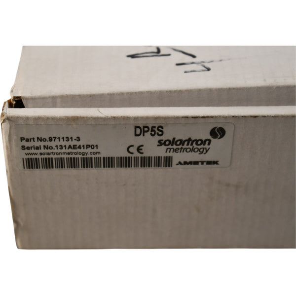 NEW Ametek Solartron DP5S 971131-3 Digital Gage Probe for Precision Me