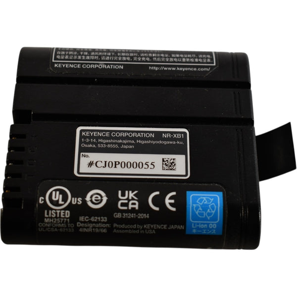 NEW Keyence NR-XB1 Lithium-Ion Battery 14.4V 2.5Ah 36Wh