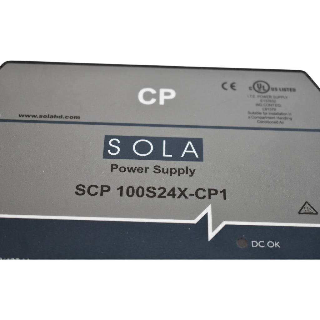 NEW Sola SCP100S24X-CP1 IP67 100W 24VDC 3.8A AC/DC Power Supply – VB ...