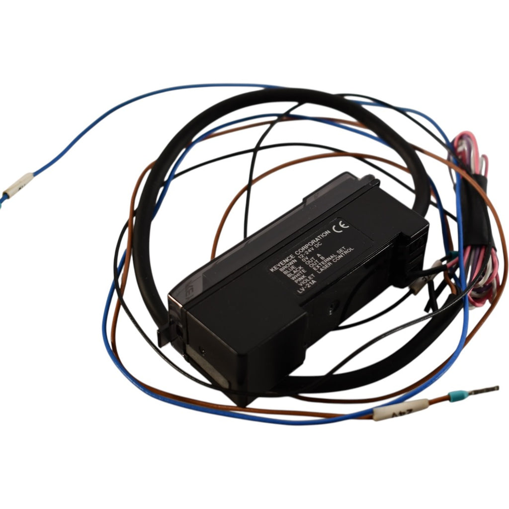 NEW Keyence LV-21A Digital Laser Sensor Amplifier 12-24VDC NPN