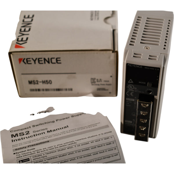 NEW Keyence MS2-H50 Compact Switching Power Supply 24V 2.1A 50W – VB ...