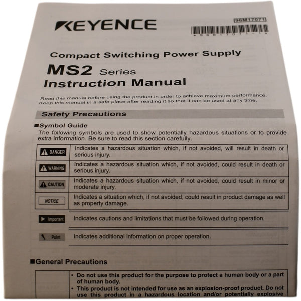 NEW Keyence MS2-H50 Compact Switching Power Supply 24V 2.1A 50W – VB ...