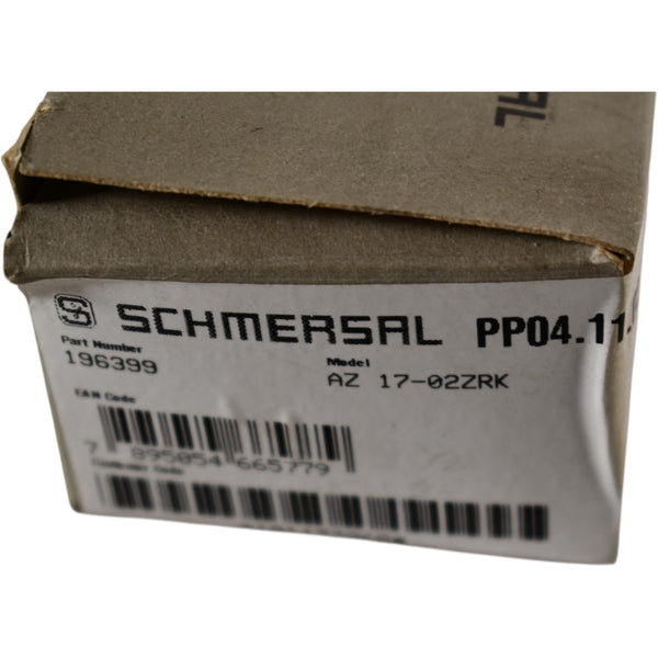 NEW Schmersal PP04.11.02 Guard Monitoring Safety Relay 24V – VB ...